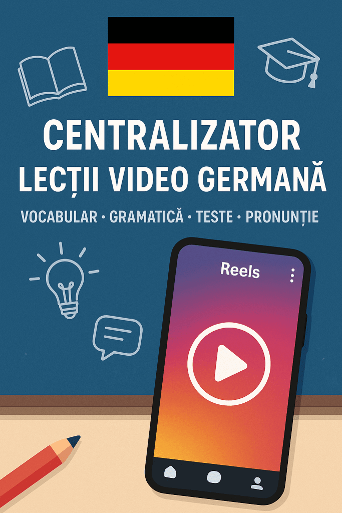 📚 Lecții Germana – Centralizator Facebook - Învață Germană fără Profesor