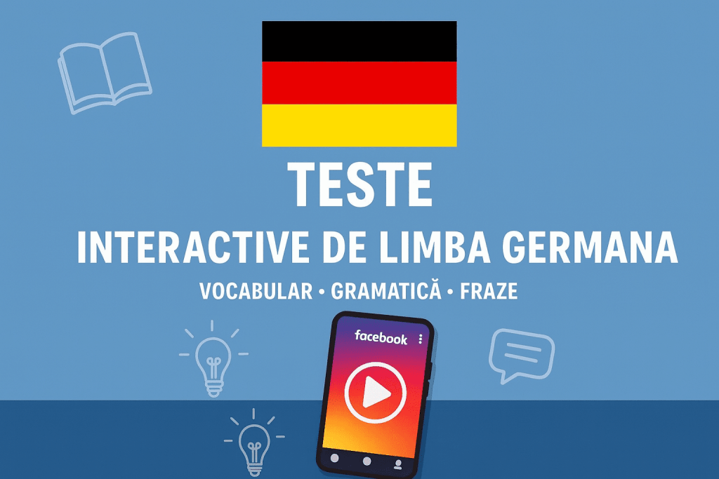 FB Teste Interactive de Limba Germană - Învață Germană fără Profesor
